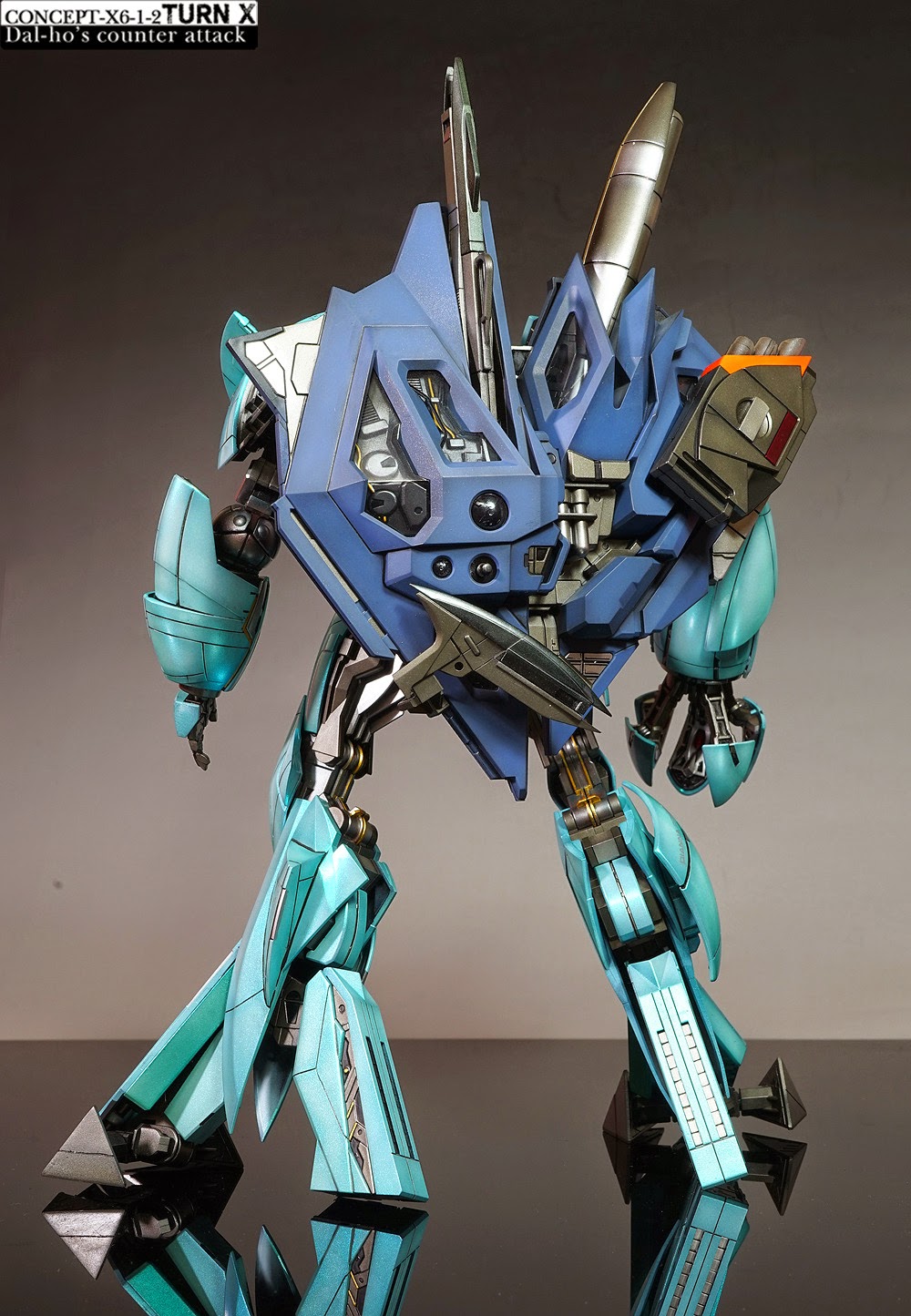 GUNDAM GUY: MG 1/100 concept-X6-1-2 Turn X - Customized Build