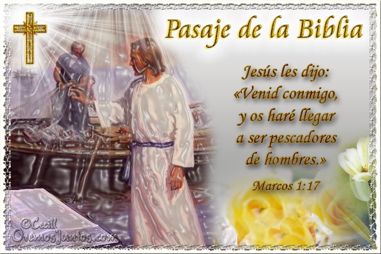 Vidas Santas: Santo Evangelio según san Marcos 1:17