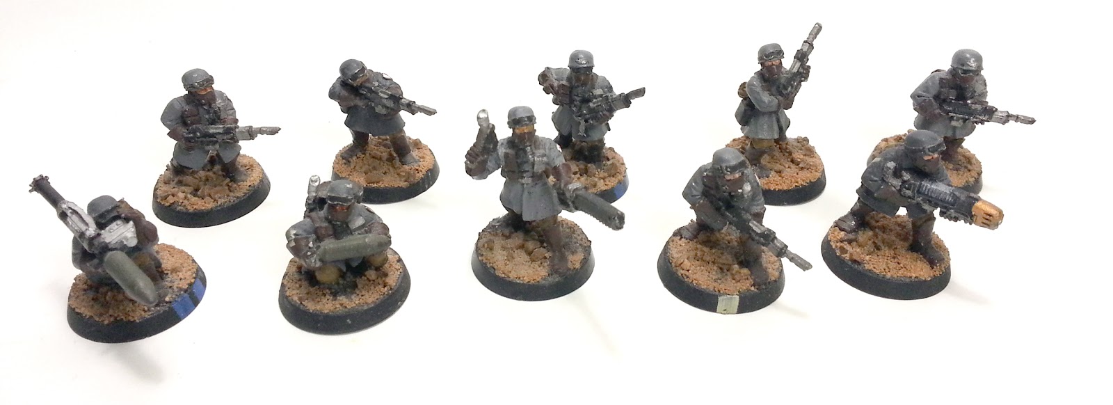 Captain Stainguard 40k Scratch Building : The 44th Steel Legion ...