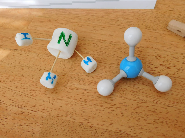 100 Days of Science #47 & 48-- Making Model Molecules Two Ways