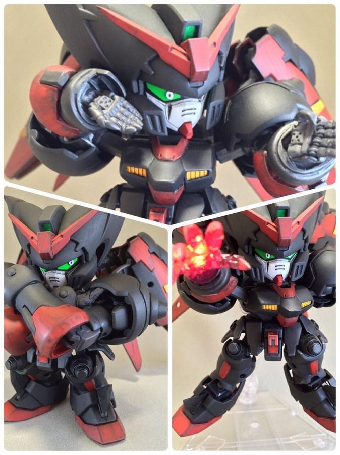 Custom Build: SD x MG Master Gundam