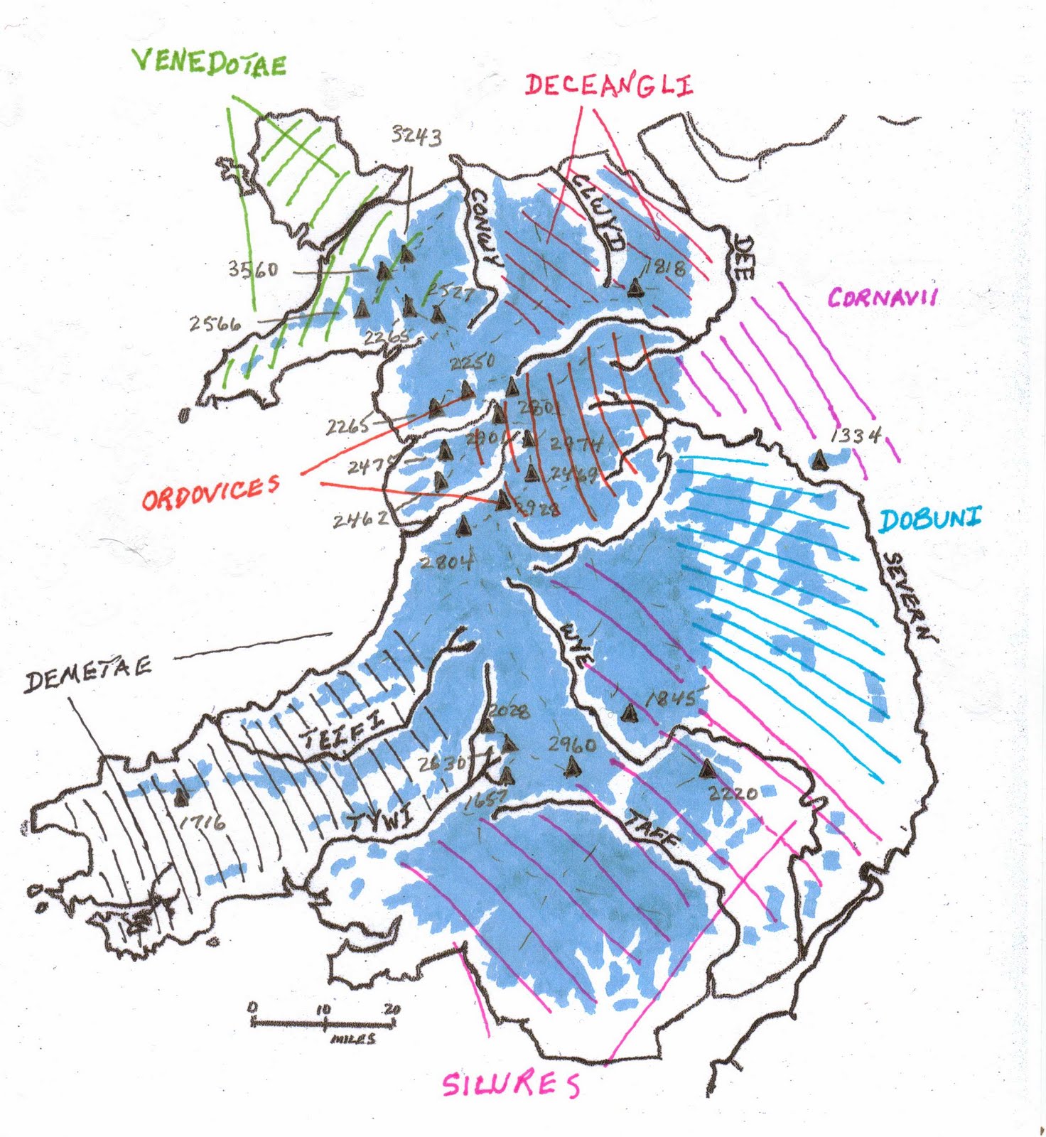 Welsh Genealogy: Tribes to Territories