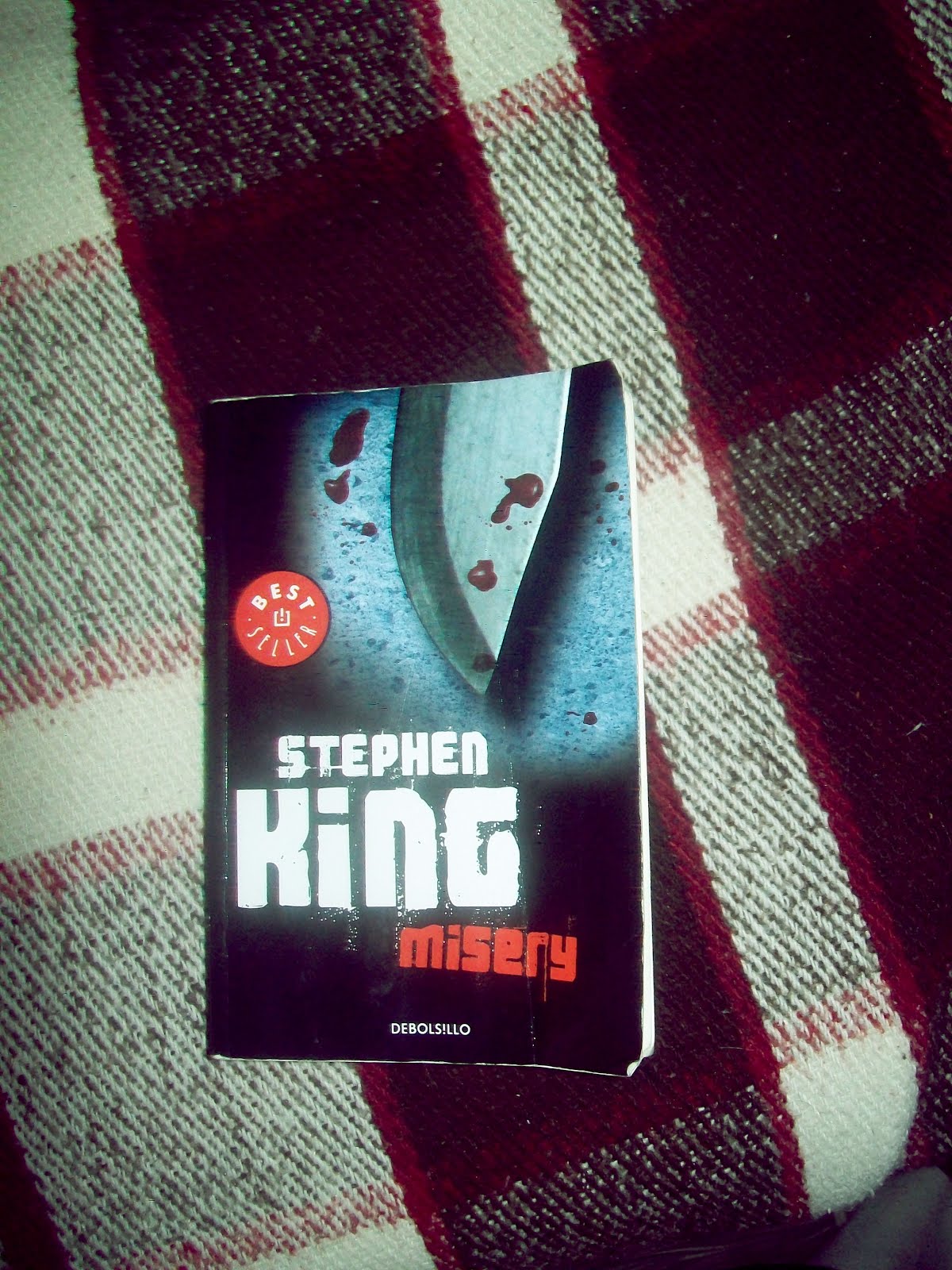 Misery. Stephen King". Libro#3