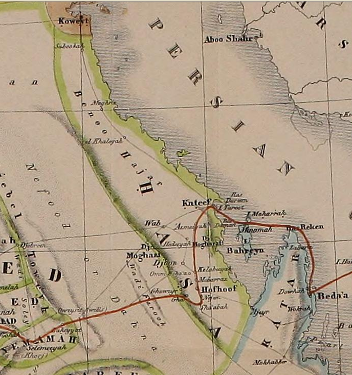 Arabian Anthropology: Qatif & The Arabian Gulf in European Maps: from ...