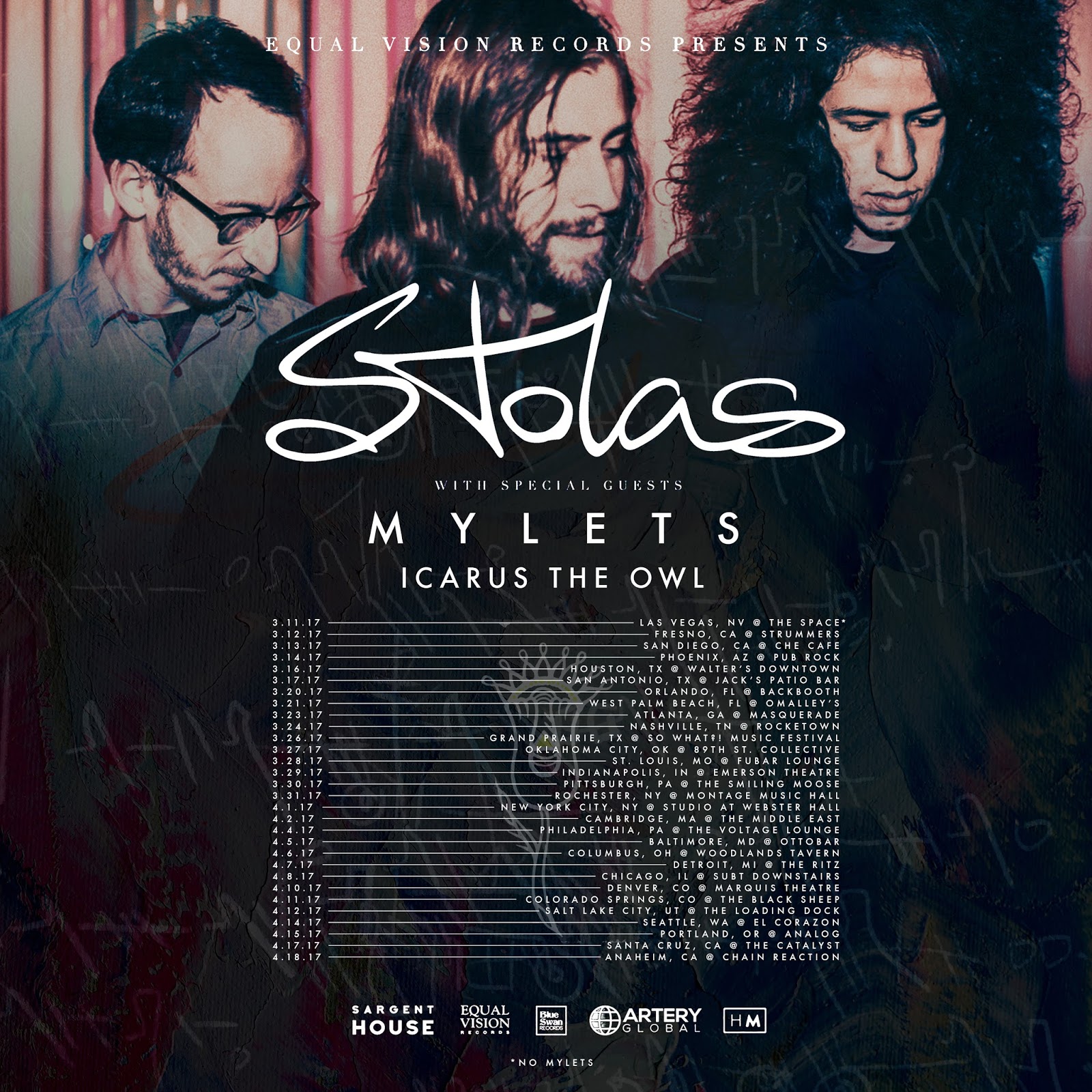 News: STOLAS SELF-TITLED ALBUM OUT NOW ON EQUAL VISION; ON TOUR NOW ...
