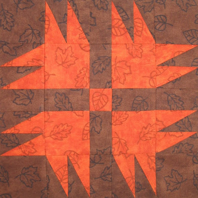 Starwood Quilter: Turkey Tracks Quilt Block