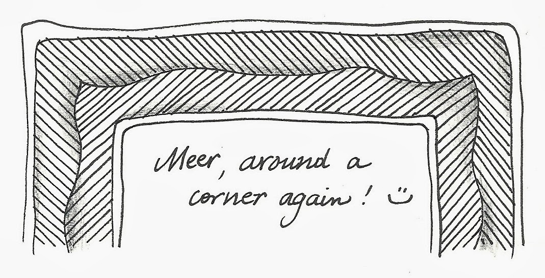 Enthusiastic Artist: Around a corner with Meer