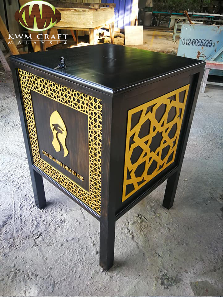 Kayu Warisan Malaysia: Tempahan Tabung Derma Masjid