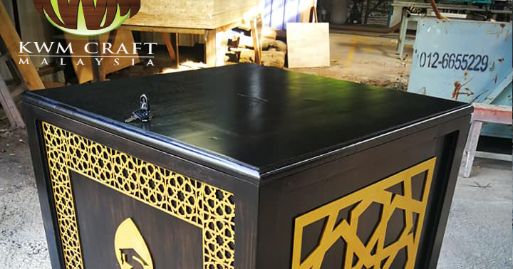 Kayu Warisan Malaysia: Tempahan Tabung Derma Masjid