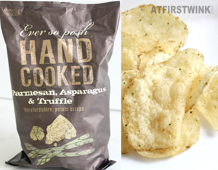 Review: three kinds of Marks and Spencer crisps