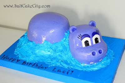 Salt Cake City: Sassy Hippo Cake