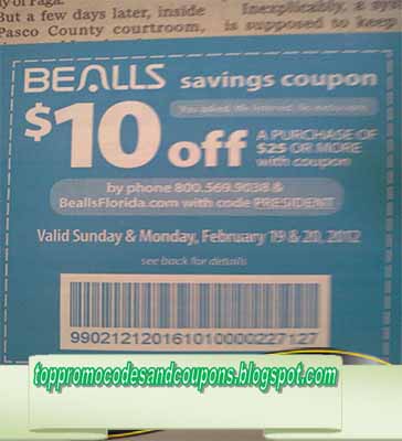 Free Promo Codes and Coupons 2023: Bealls Coupons
