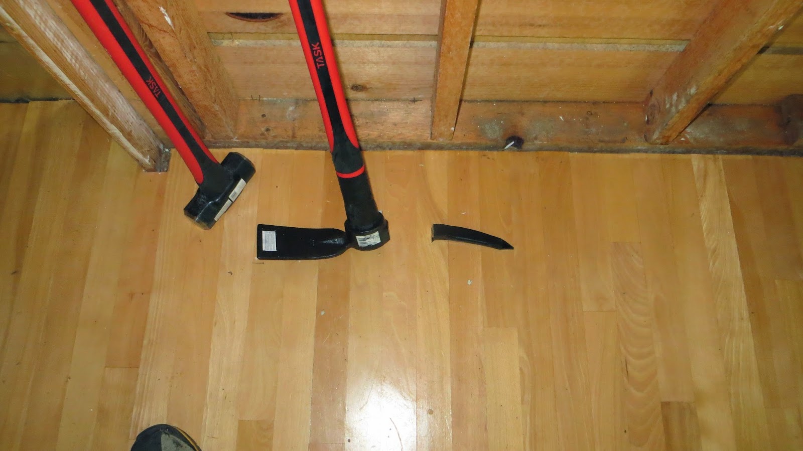 The Path to Sustainable Living?: Removing Hardwood Floors - The easy ...