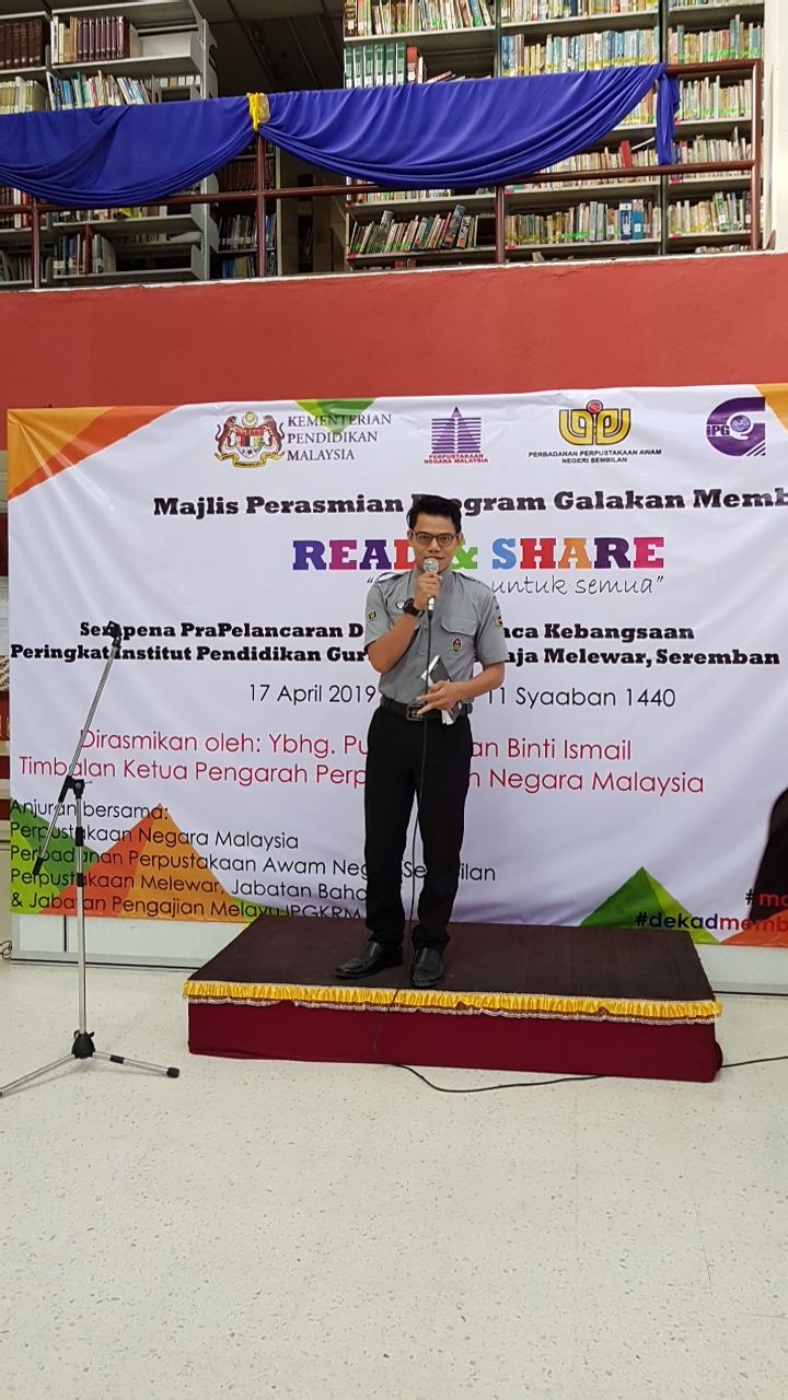 UNIT LDP IPGKRM, SEREMBAN.: 17 April 2019 : Program Galakan Membaca ...