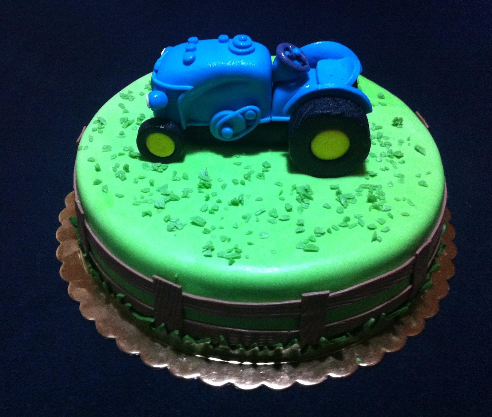 Alessandra e i suoi dolci: Torta con trattore