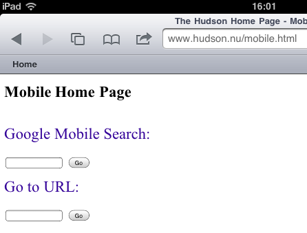 Ecalpemos: iPad Home Button for Safari - how to add one