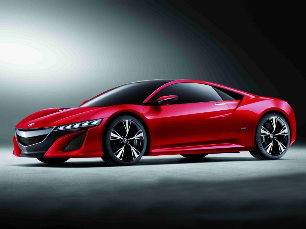 Red Acura NSX Concept ~ Wallpapers Hightlight