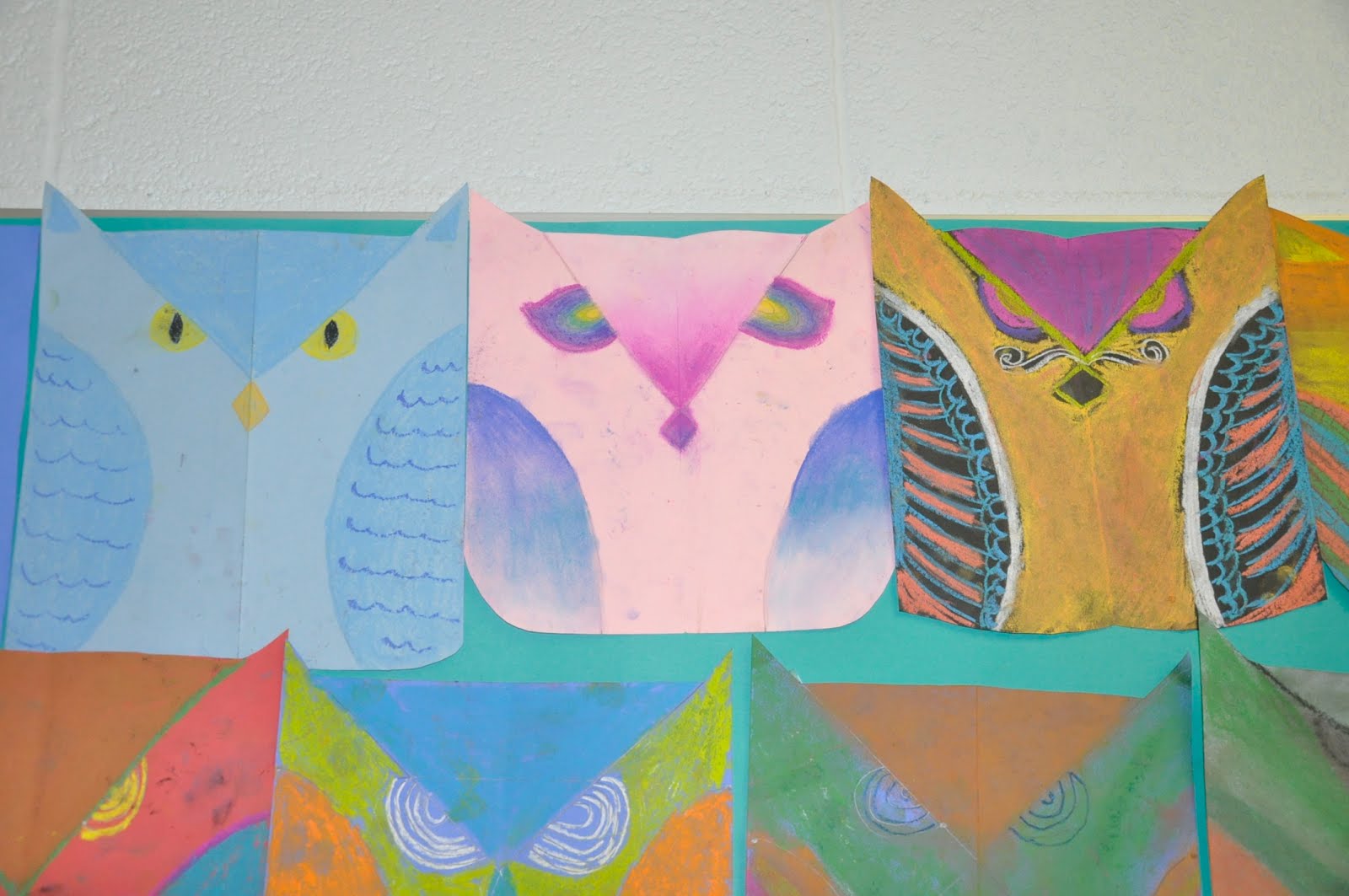 Cook-Wissahickon Art Department: Symmetry Owls