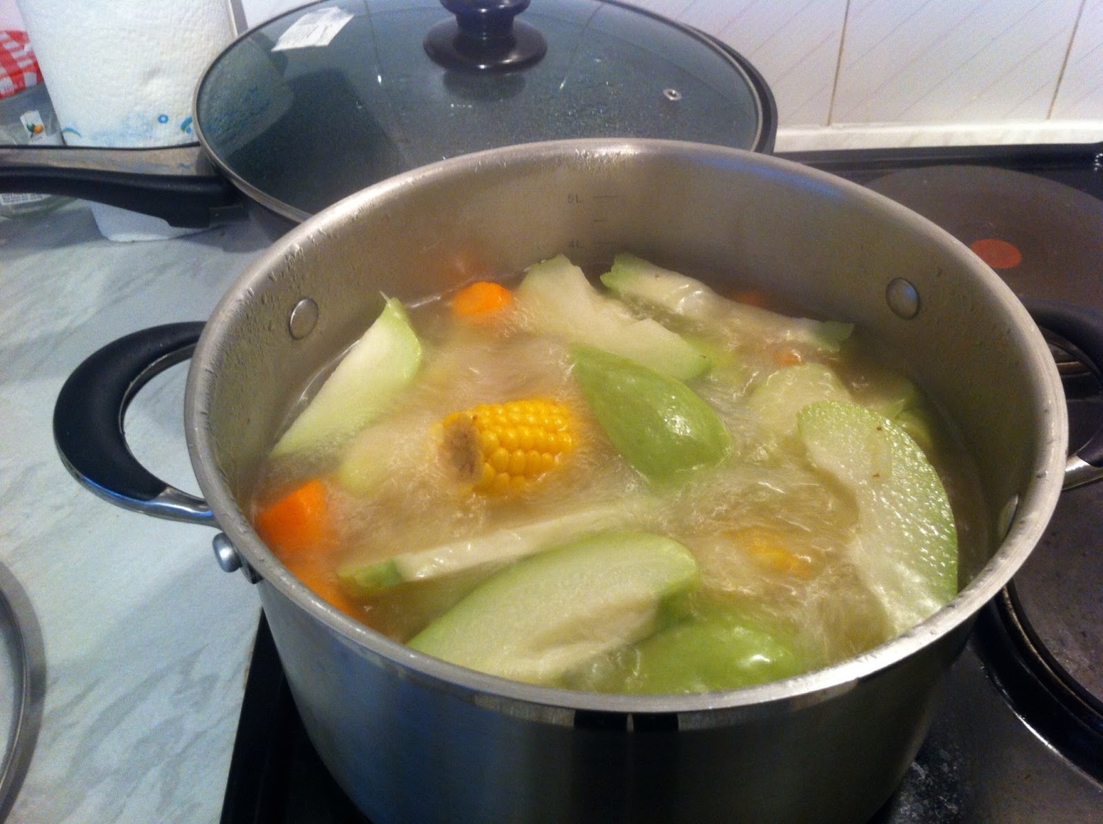 Origin of trainee housewife: Chow Chow and Sweetcorn Soup