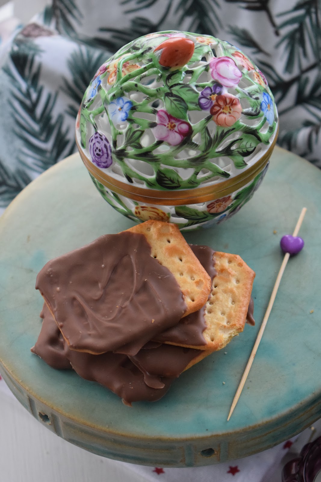 Smaskelismaskens: Chokladdoppade salta kex