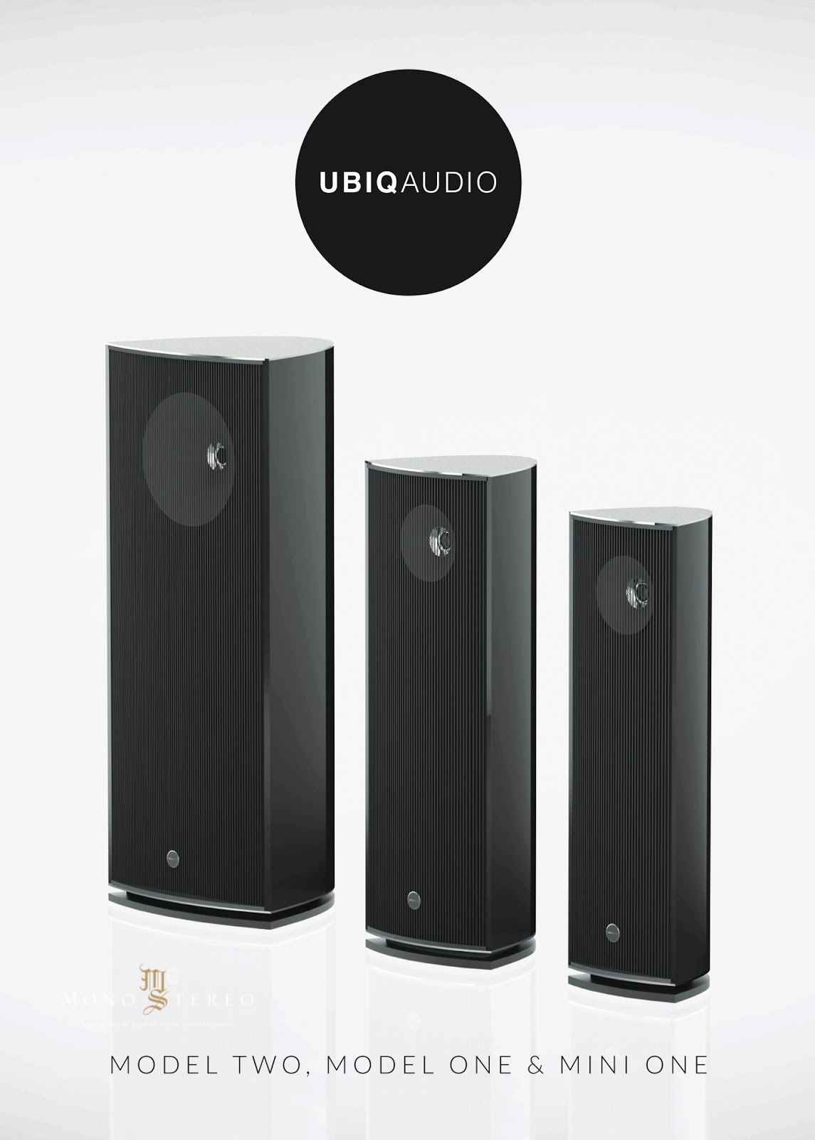 Ubiq Audio Model One, Model Two and Mini One speakers NEW – M & S ...