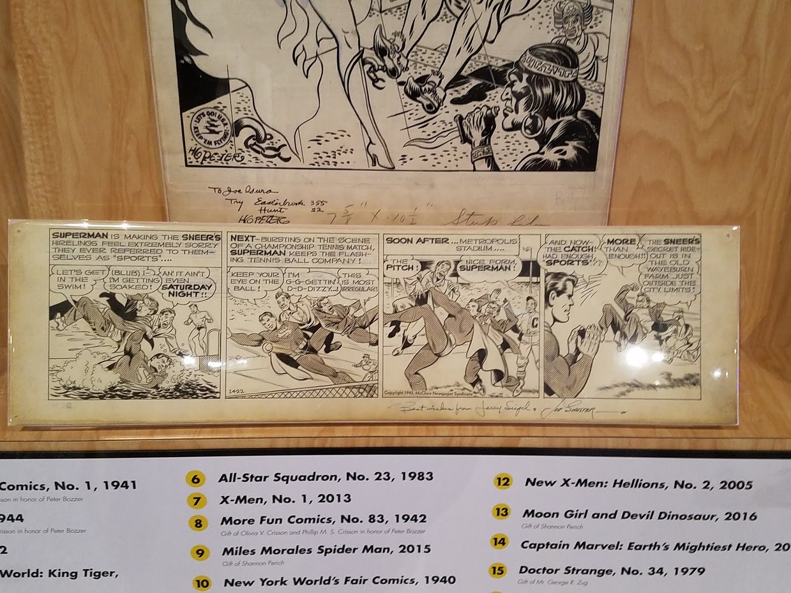 International Journal of Comic Art blog: Exhibit review: Superheroes at ...