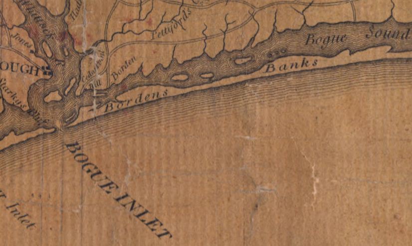 Beaufort North Carolina History: Early Bogue Banks and the Borden ...