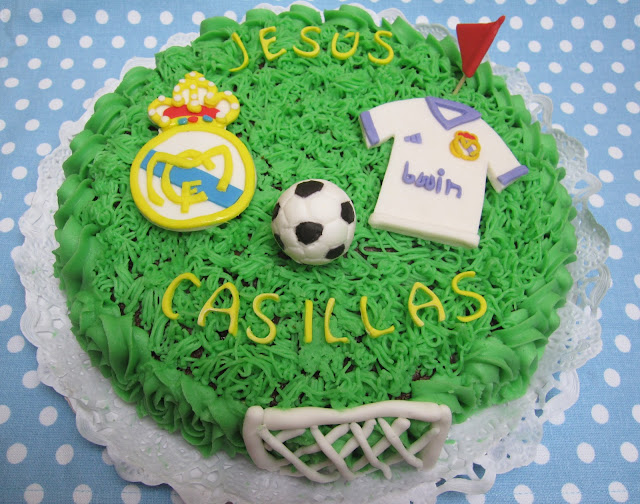Jarita's Cookies: Tarta Real Madrid