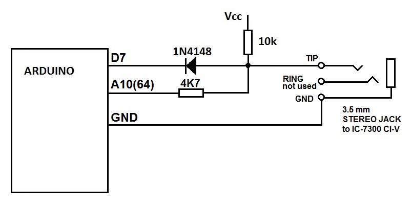 ON7DQ (KF0CR) HAM Radio Blog: My IC-7300 "Big Controller" (part 2)