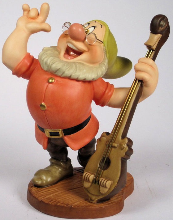 Filmic Light - Snow White Archive: WDCC Musical Dwarf Figurines, 1995