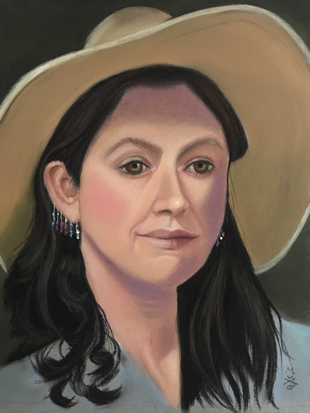 Pastels by H. Muxo: Shadia