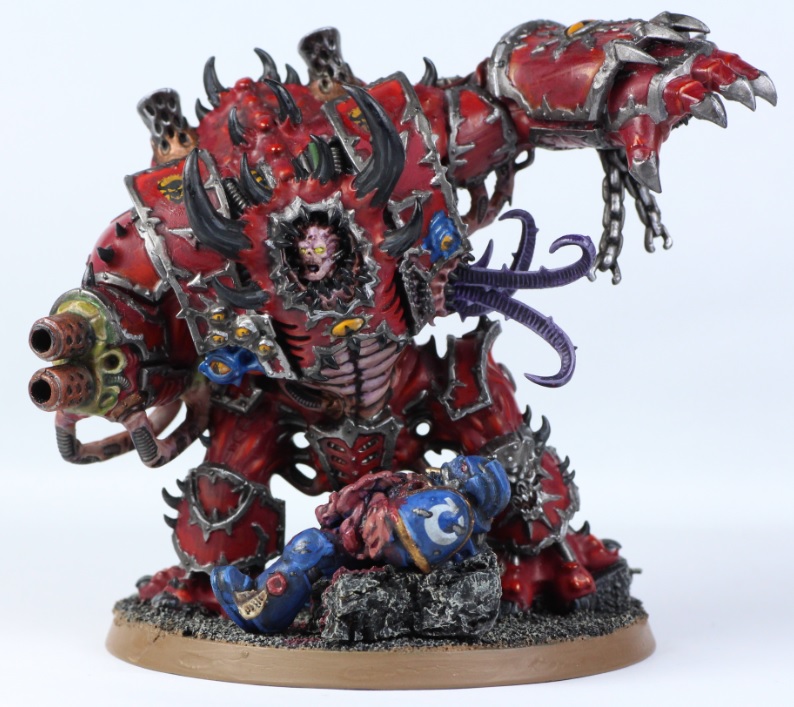 Art and Musings of a Miniature Hobbyist: Word Bearers Helbrute in a ...