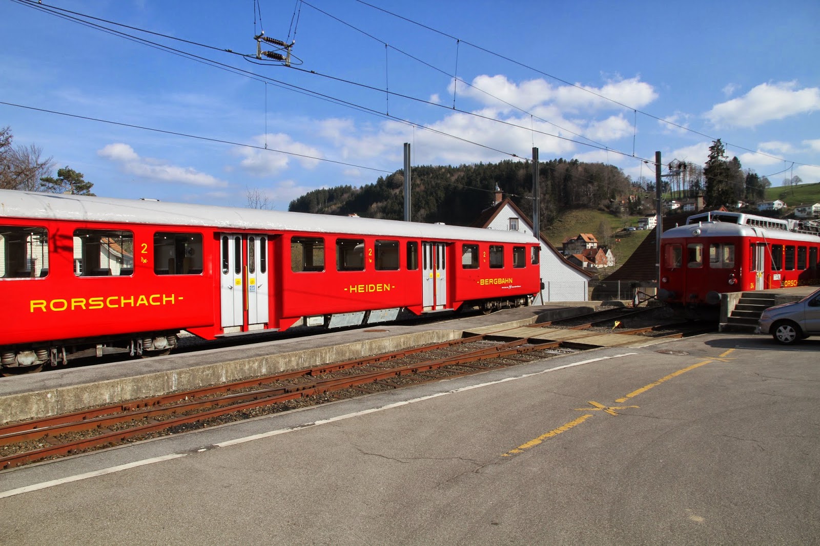 Visite de la suisse: Appenzeller bahn