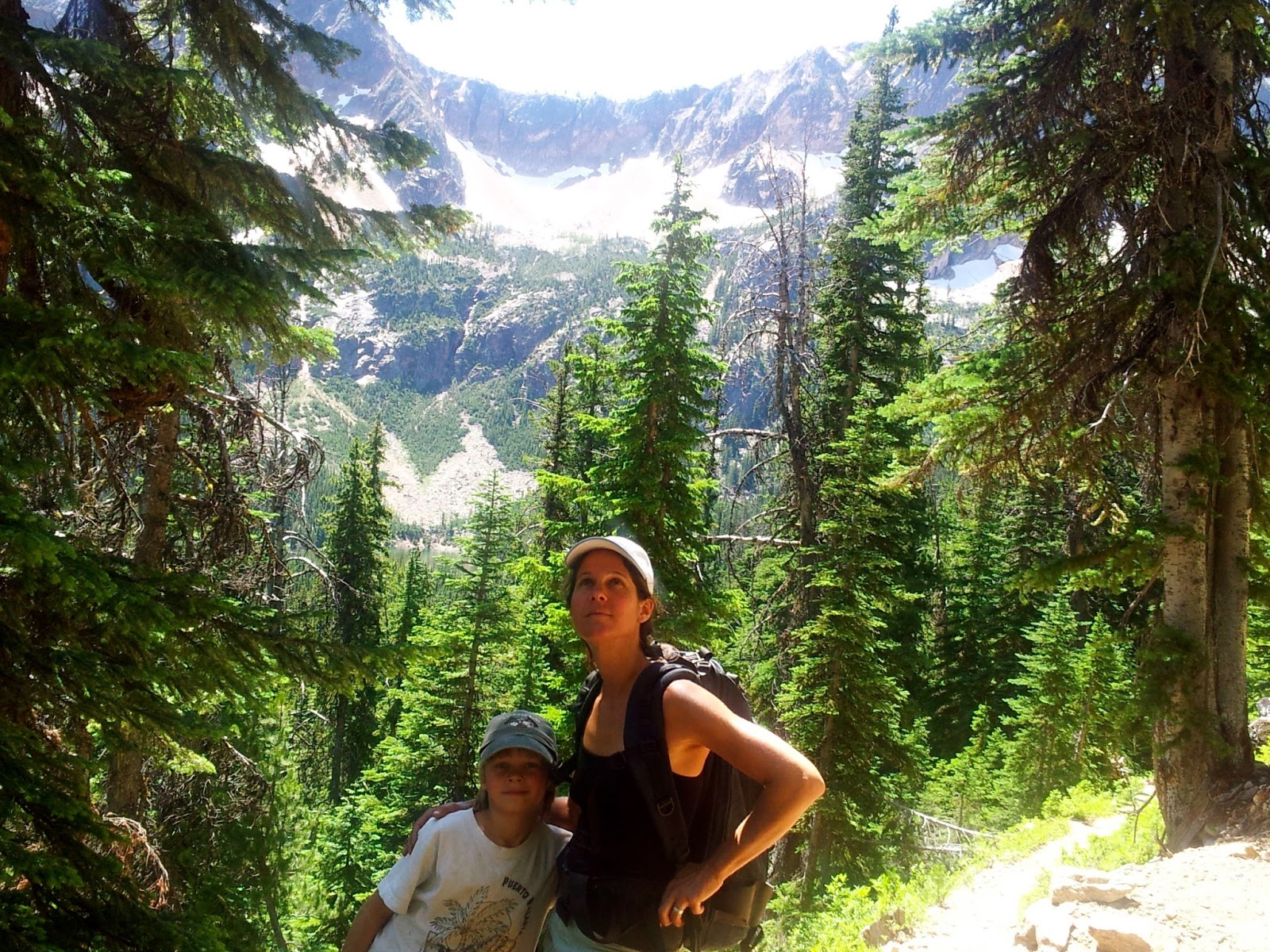 Marblemount Homestead: Backpacking adventure with my sons