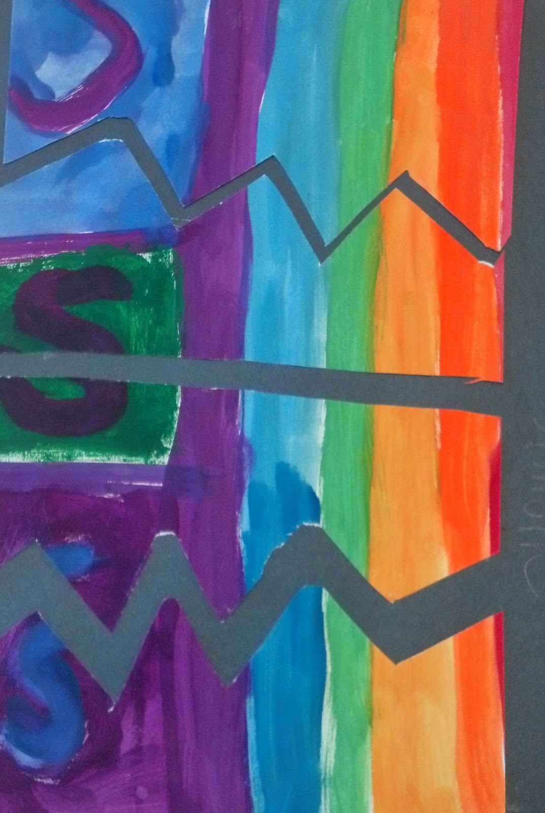 Miss Gushard's Art Blog: Crazy Lines.