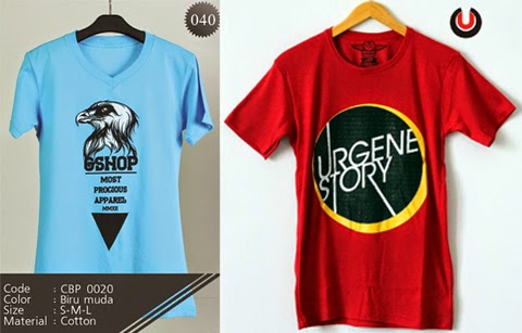 12 Contoh Gambar Model Baju Kaos Pria dan Wanita Terbaru 2016