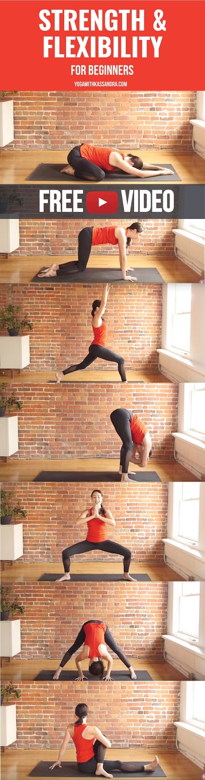 A Beginner Flow for Strength and Flexibility - Yoga with Kassandra Blog