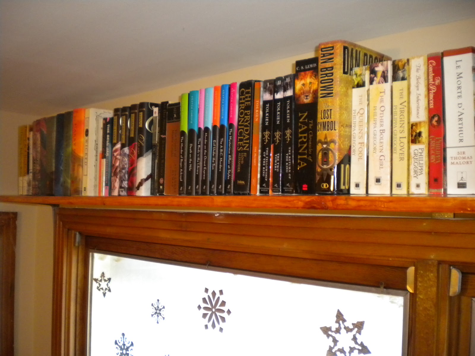 Cheap and Cheerful: Over-the-Window Bookshelf