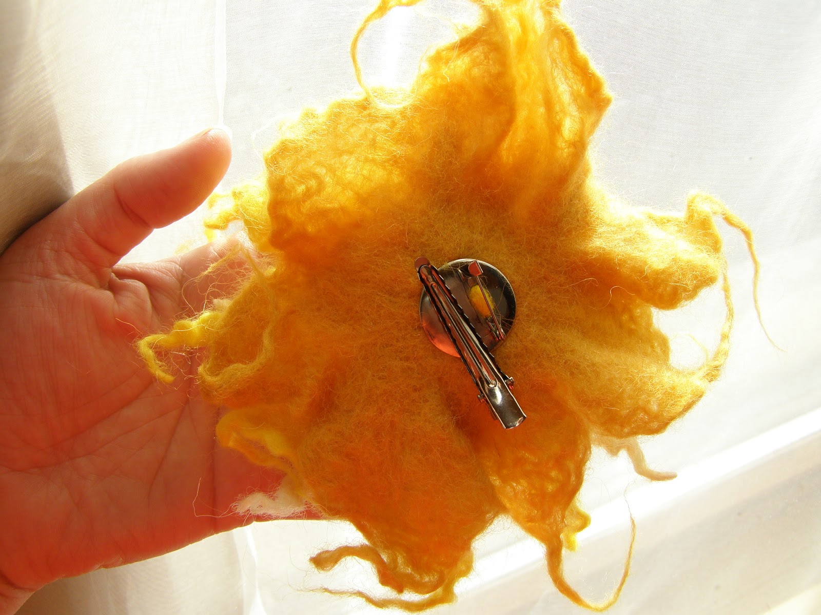 LAnAArt: DAY SUN and NIGHT STAR - stunning felted flowers *** ЯРКО ...