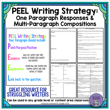 The Best of Teacher Entrepreneurs: FREE LANGUAGE ARTS LESSON - “PEEL ...