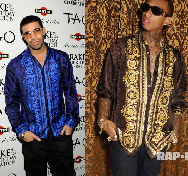 Tyga Versace Shirt