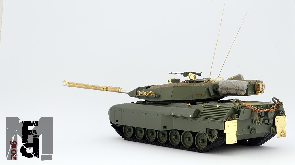 Fabrizio Pincelli: Leopard C2 Mexas: building completed.