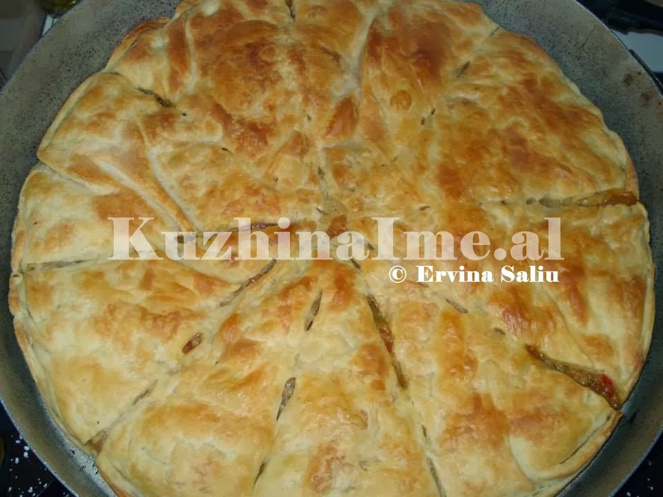 KuzhinaIme.al: Byrek me presh (Receta nga Ervina Saliu)