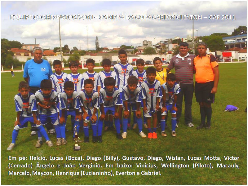 NOTÍCIAS ESPORTE DE ITARARÉ: COORESP CAMPEÃO DA I COPA CARLOS CLAYTON