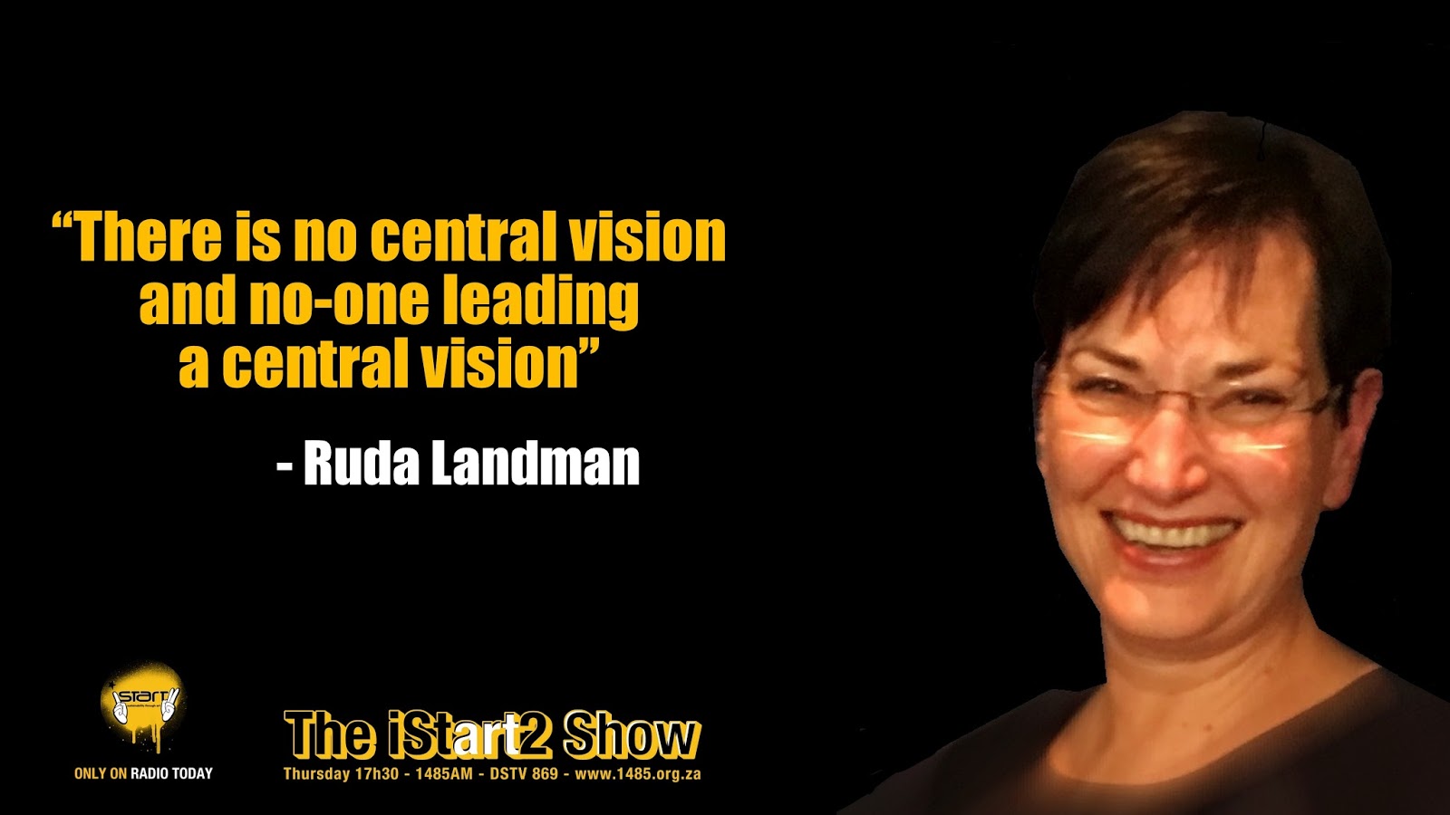 iStart2 Blog : A license to be ... Ruda Landman