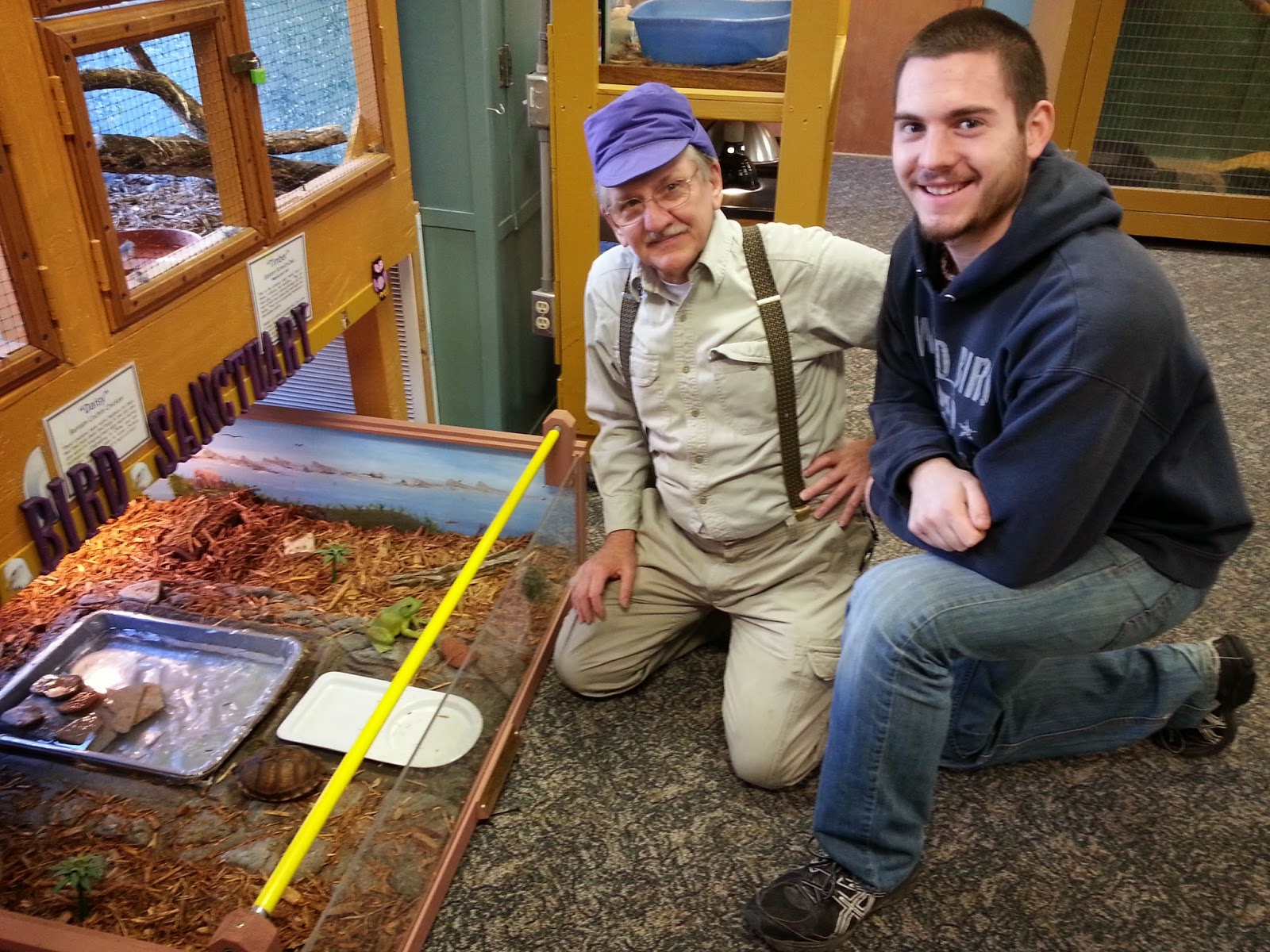 World Bird Sanctuary: New Box Turtle Exhibit