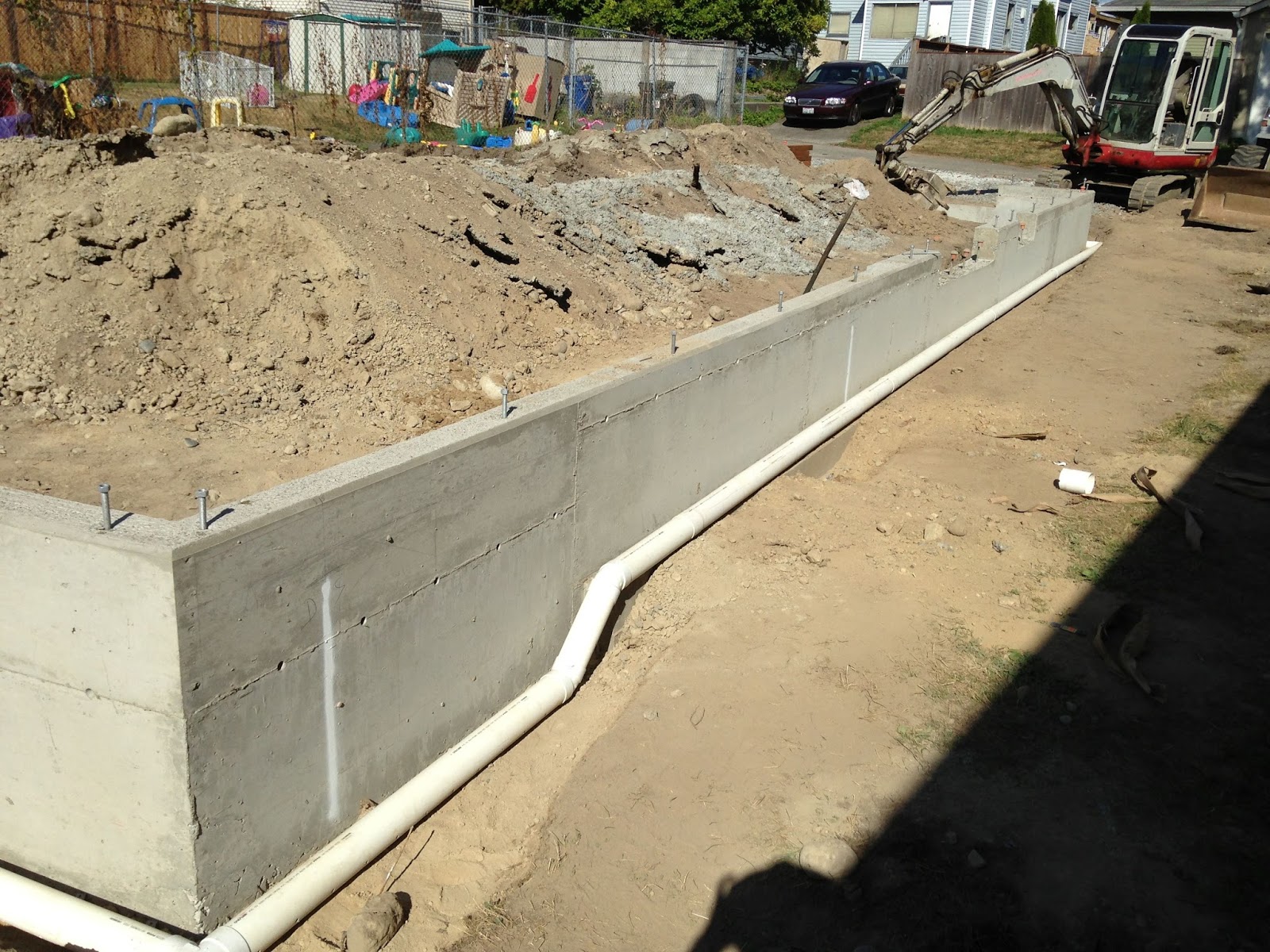 Footing Drain Drainage Report: Installation And Backfill Studio