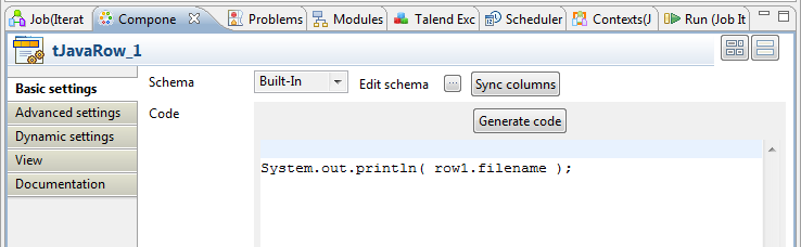 Bekwam Blog: To Iterate or Flow in Talend Open Studio