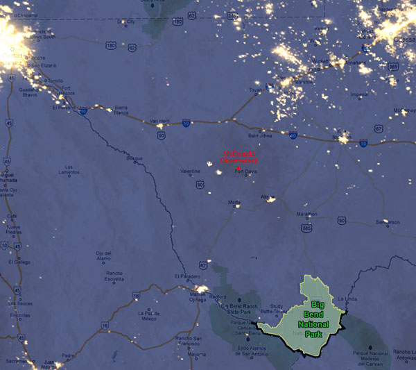 Texas Mountain Trail Daily Photo: Marathon: Darkest Night Skies from ...