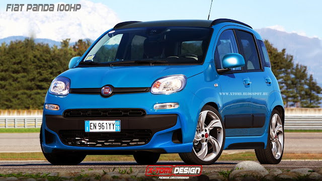 X-Tomi Design: Fiat Panda 100HP